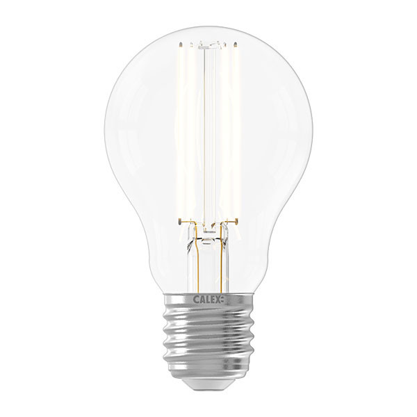 Calex LED lamp E27 | Peer A60 | Filament | Helder | 2700K | Dimbaar 8W Calex 123led.nl